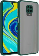Buy TRIFTY Redmi Note 9 Pro Green Polycarbonate Shockproof Camera ...