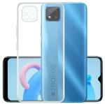 Buy Mobile Mantra Transparent Silicone Back Case Cover For Realme C20 ...