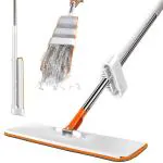 Buy STE SHREE TAPI ENTERPRISE Easy Self Wringing Mop,Lazy Flip Flat Mop ...