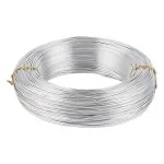 Buy Erklerostore 459 Feet 17 Gauge Aluminum Wire Silver Bendable Metal ...