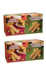 Buy TGB Crunchy Stick Cookies Combo of 2 I Badam Crunchy Sticks 150g ...