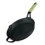 Buy Bergner Elements Pre-Seasoned Cast Iron Frypan, 26 cm, Induction ...