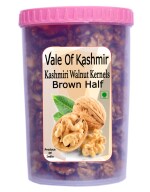 Buy Vale Of Kashmir Walnut Kernels Brown Half In Food Grade Jar 1 kg, Walnuts Without Shell ...