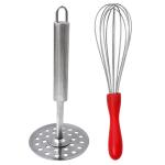Buy DreamBasket Stainless Steel Egg Whisk / Egg Beater & Potato Masher ...