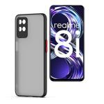Buy MULTRONICS Black Rubber Back Cover Compaitible With Realme 8I ...