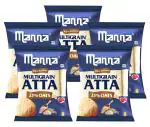 Buy Manna Multigrain Atta with 35% Oats | Diabetic Friendly Atta | 5kg ...