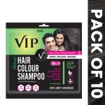 Buy VIP NATURAL HAIR COLOUR SHAMPOO Hair Colour Shampoo, 20ml (Pack of ...