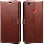 Buy Juberous Leather Magnetic Vintage Flip Wallet Case Cover for Oppo ...