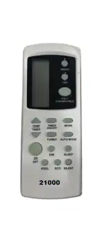 Buy NIJ "21000" MARQ Split AC Remote Control Without Back-Light MARQ ...