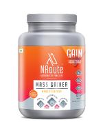 Buy NRoute Mass Gainer Protein with Creatine 5lbs/2.26, Muscle Gainer Supplement Protein Powder ...