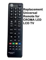 royalcool Plastic Universal Croma Tv Remote For Croma Smart Led Lcd Tv ...
