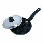 Buy Anjali Black Aluminium Appa Patra 7 Cups with Lid Online at Best ...