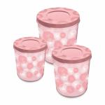 Buy Flair Kitchen Mate Classic Containers Set of 3 Pcs (1600 ML, 2400 ...