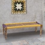 Buy Ikiriya Hamilton Sheesham Wood 2 Seater Maachi Bench| Patio Bench ...