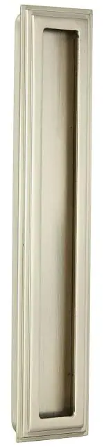 Buy Aquieen Silver Malleable Concealed Sliding Handle Set, 224 Mm (Pack ...