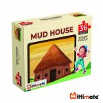 Buy Mud House Jigsaw Puzzle | Fun & Learning Games for kids Mittimate ...