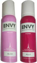 Buy Envy Blush Deo Spray, Pout Deo Spray Deodorant Spray, 120 Ml (Pack ...