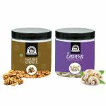 Buy Wonderland Foods Dry Fruits Combo Pack Cashews 200g Walnut Kernels ...