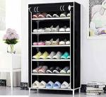Buy DAZZY 6-Shelves Shoe Rack/Multipurpose Storage Rack with Dustproof ...