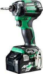 Buy HIKOKI WH18DC 18V Rechargeable Impact Driver, Torque: 180 Nm, Charger and Case Included ...