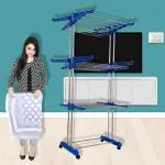 Buy FAVOUR HEIGHTED DOUBLE POLL 3 TIER CLOTH DRYING STAND/ Drying rack ...
