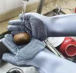 Buy FIVANIO Magic Silicon Hand Glavs ( Multicolour ) Wet And Dry Glove ...