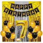 Buy Zyozique 36 Pcs Combo 7th Birthday Party Decorations,Birthday ...