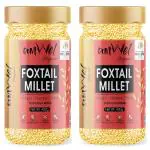 Buy Amwel Organic Foxtail Millet | Kangni, Nanave, Thinai | SiriDhanya Millet | Pack of Two 400g ...