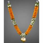 Buy SHREE BALAJI ENTERPRISES Handmade Cloth Flower Mala for Sacred ...