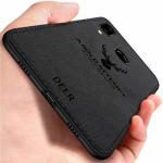 Buy Mbcase Xiaomi Redmi Note 7 Pro Black Fiber, Silicon Back Cover ...