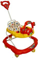 Buy Goyal's Rabbit Face Musical Walker with Parental Push Handle & 3 ...