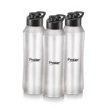 Buy Prestige PSSB 02 SS Single Walled Stainless Steel Water Bottle 1L ...