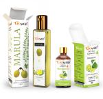 Buy GO WOO Pack of 2 Bergamot Essential Oil and Marula Oil - 100% Pure & Natural Oil For ...