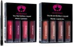 Buy Chiwa Smudge Proof HDA64 Makeup Beauty Kajal & Rosedale Red & Brown ...