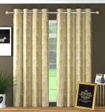 Buy Golden Legacy 274.32 cm (9 ft) Polyester Room Darkening Long Door ...