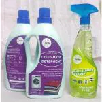 Buy Sun Wash India COMBO Set (2x Liquid Machine Detergent) FREE Glass ...