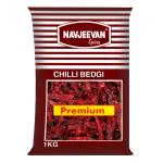 Buy Navjeevan Chilli Bedgi Premium Without Stem 1kg Online at Best ...