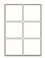 Buy Novajet (Technova ) Mpl 6 Labels (Per A4 Size Sheet) Multi Purpose ...