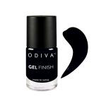 Buy ODIVA NAIL POLISH 11 ML (13 LBD (Black)) Online at Best Prices in ...