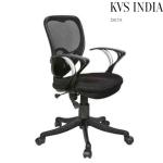 Buy KVS INDIA DELTA Fabric Mesh height adjustable wheel Office ...