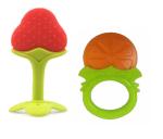 Buy Gilli Shopee Multicolor Bpa Free Fruit Shape Teether Combo For Baby ...