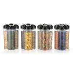 Buy Wintrezza 4 SECTION Unbreakable Plastic Kitchen Storage Containers ...