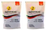 Buy Sathvikas Ragulu / Finger Millet Flour (1000 grams) Pack Of 2 ...