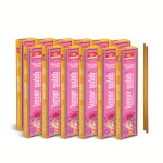 Buy Archita Yog Mantra Kesar Gulab Bambooless sticks (Pack of 12) (10 ...