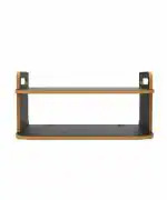 Buy Home Sparkle Double Shelf Set Top Box Holder Floating Shelf Set top ...