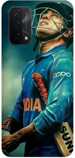 Buy Zepboom Oppo A74 5G, Cph2263 Multicolor Plastic Ms Dhoni Printed ...