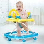 Buy baybee Blue Blessy Baby Walker for Kids, Round Kids Walker Kids ...