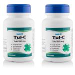 Buy HealthVit TUL-C Tulsi powder 250MG | 60 Capsules (Pack Of 2) Online ...