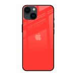 Buy Qrioh Blush Red Glass Case for Apple iPhone 14 Online at Best ...