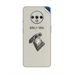 Buy GADGETSWRAP Printed Vinyl Skin Sticker for Oneplus 7T - Ring a Ding ...